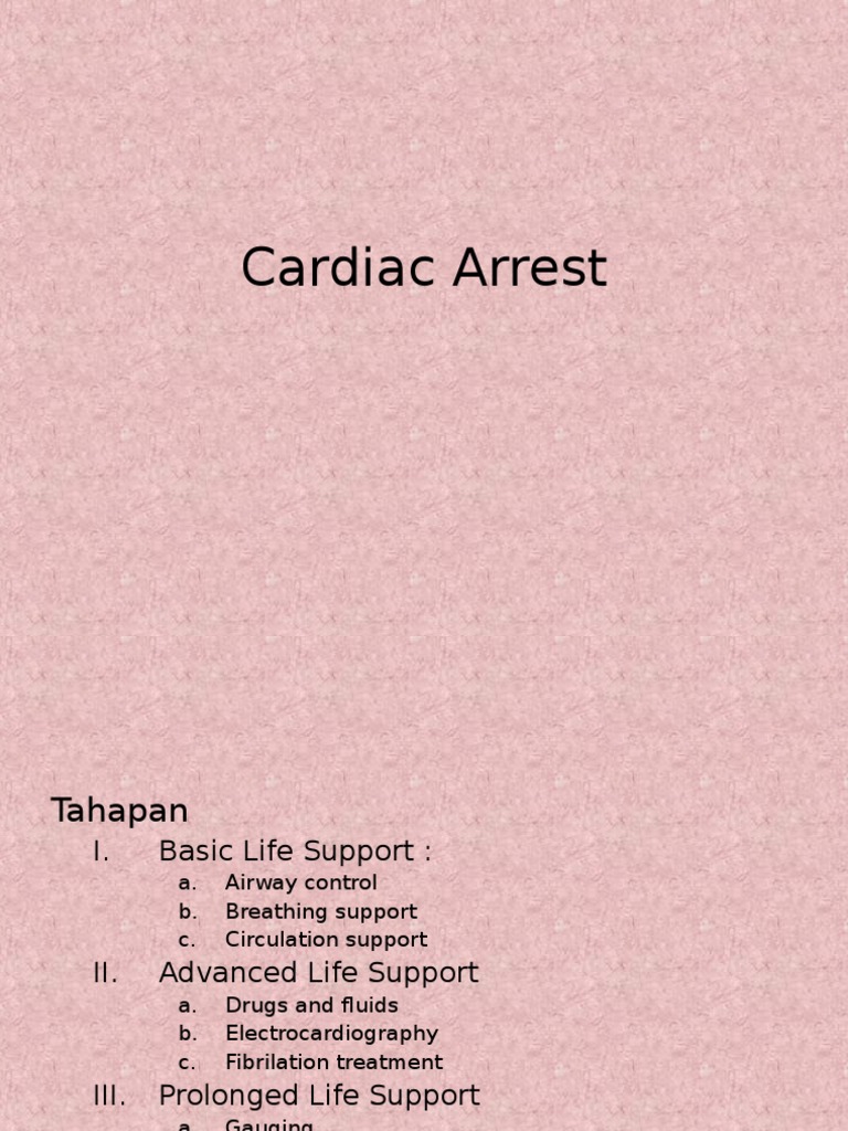 Cardiac Arrest | PDF