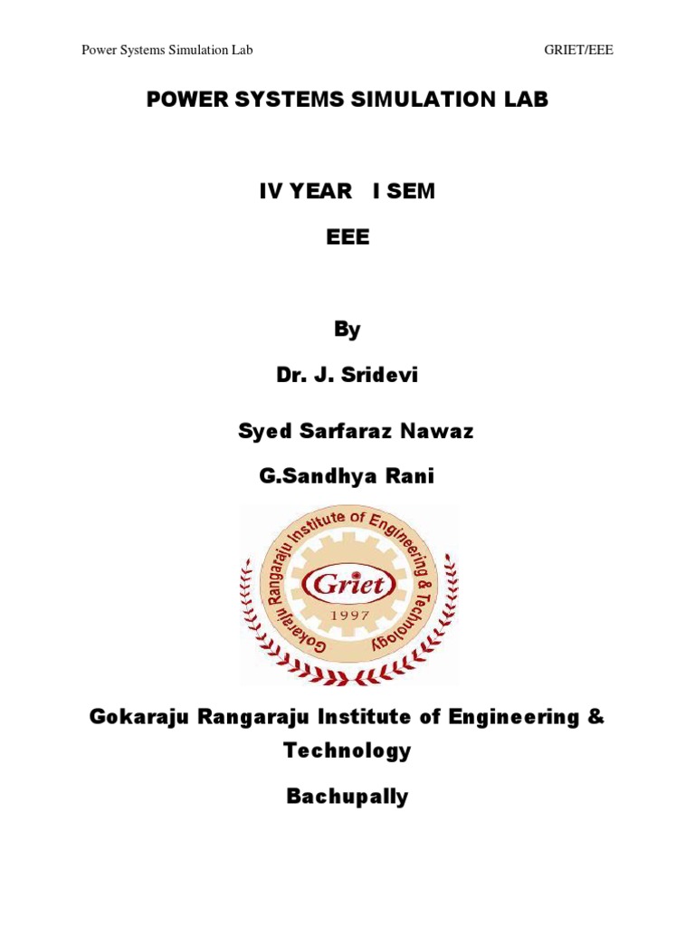 PSS Lab Manual PDF | PDF