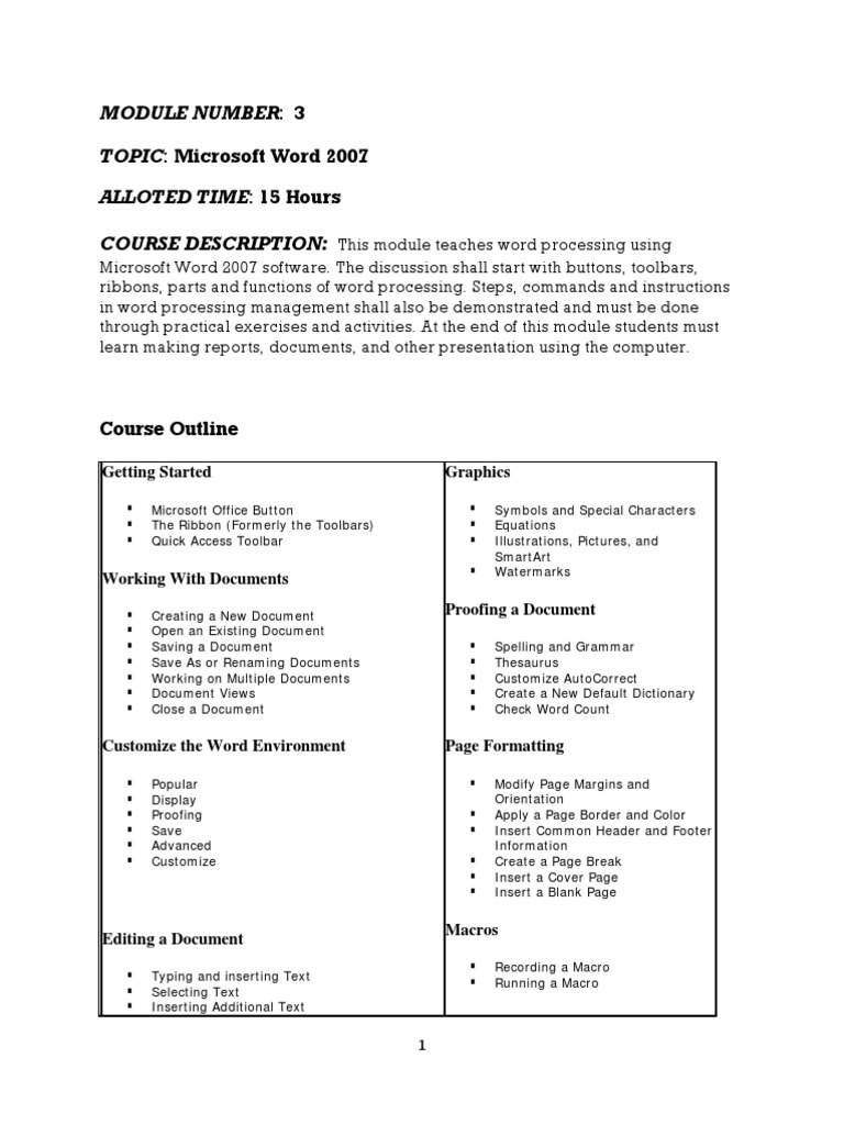 Simplified MS Word Manual PDF | PDF | Microsoft Word | Computer Keyboard
