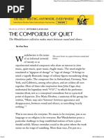 The Night The Bed Fell: by James Thurber | PDF | Nature