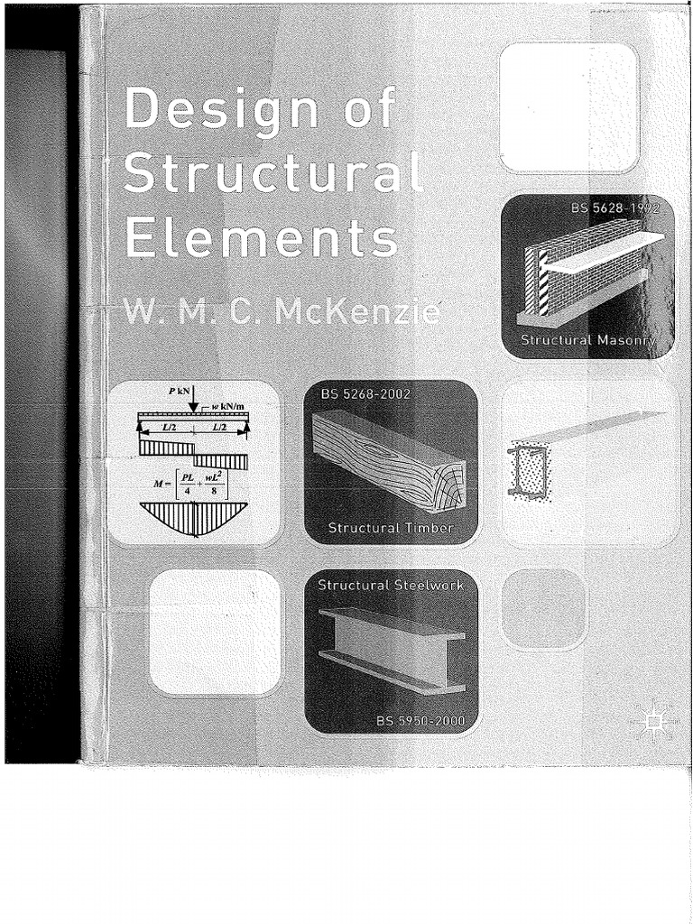 Design of Structural Elements by W M C Mckenzie For Rib Slab& Beam | PDF