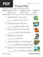 Worksheet Possessive Pronoun-Pages-1-4 | PDF