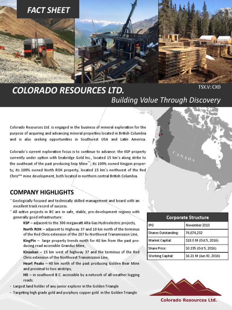 Colorado Resources CorporateFS September FINAL | PDF