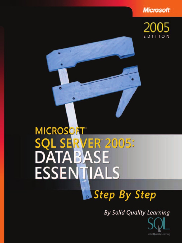 MCTS Certification Microsoft SQL Server 2005 Database Essentials Step by Step PDF | PDF | Port ...