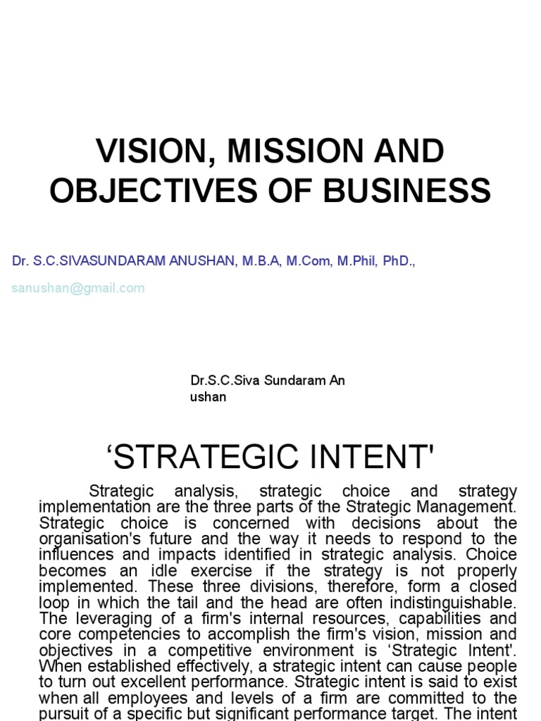 Strategic Management Introduction Pdf Strategic Management Swot