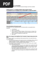 Morse Fall Scale | PDF | Preventive Healthcare | Nursing