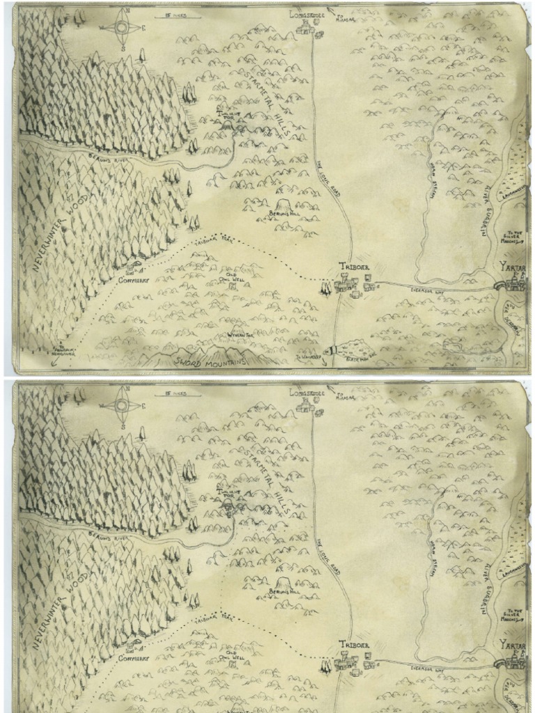 Triboar Region Maps | PDF