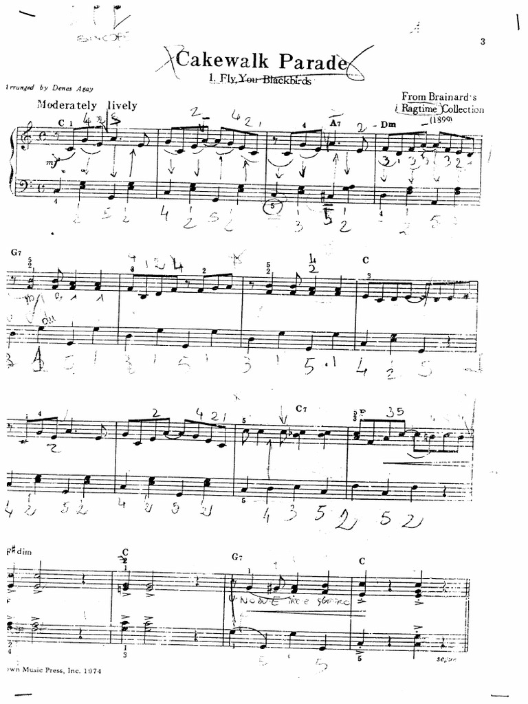 Cakewalk Parade Easy