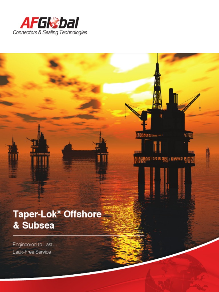 Taper Lok Offshore and Subsea | PDF | Bearing (Mechanical) | Subsea ...