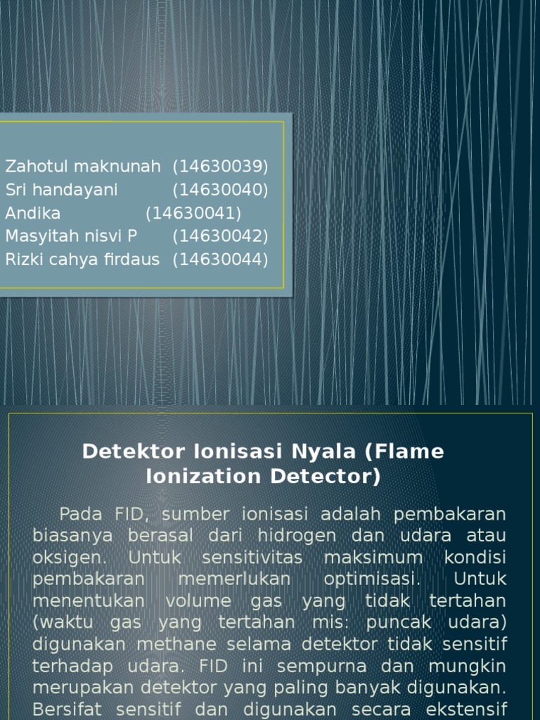 Detector FID | PDF