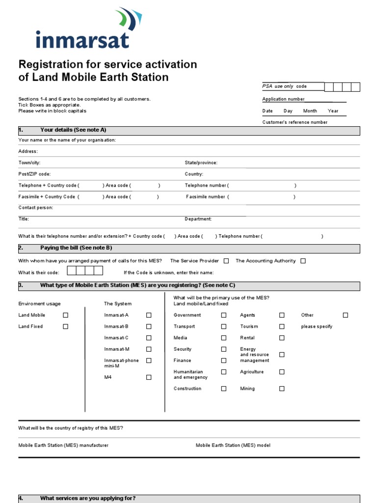 SARF Inmarsat Land Mobile | PDF | Indemnity | Government