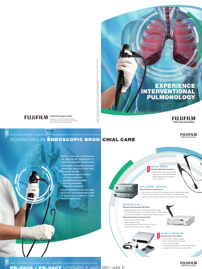 Bronchoscopy Brochure 72dpi | PDF | Medical Ultrasound | Endoscopy