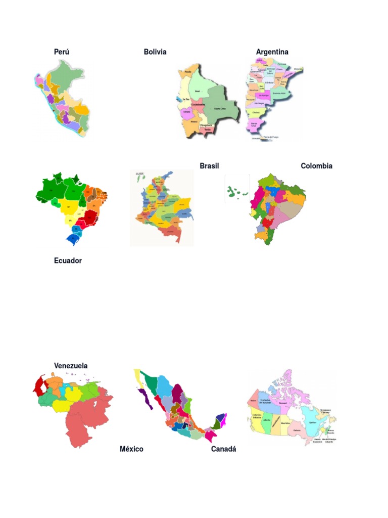 Sustantivos Propios de Paises