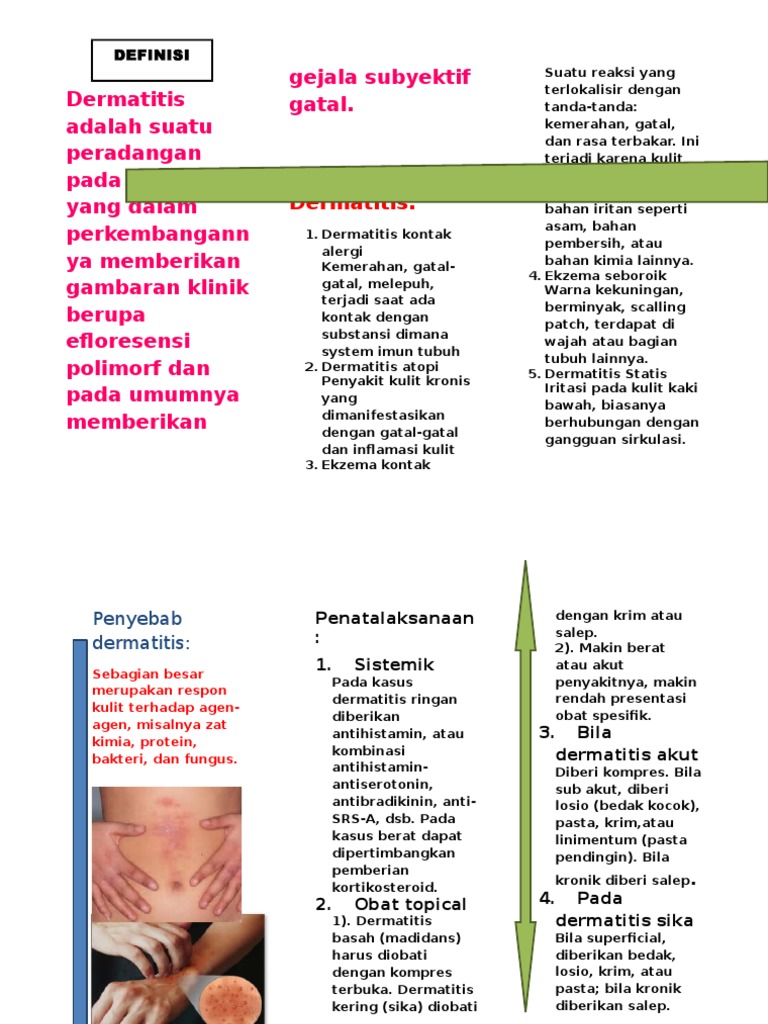 Penanganan Dermatitis dan Obatnya | PDF