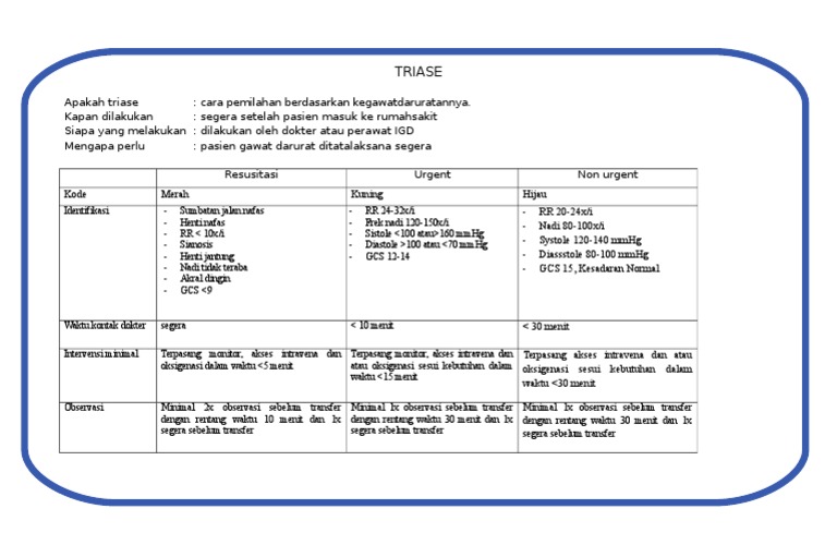 Leaflet Triase | PDF
