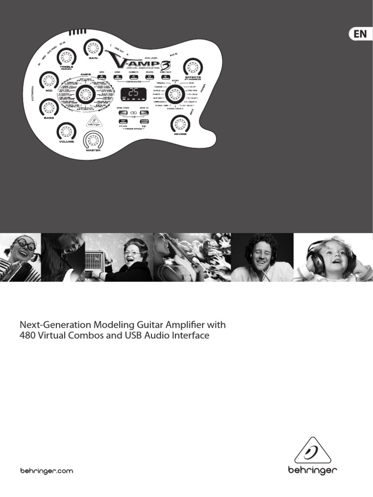 V-AMP+3 P0961 M EN - Desbloqueado | PDF | Equalization (Audio) | Amplifier