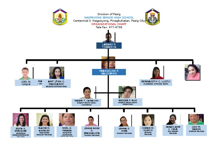 Division of Pasig organizational chart | PDF