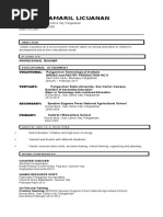 Jollibee Crew Resume for Students | PDF | Teachers | Learning