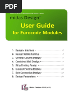 Midas Design+ | PDF | Beam (Structure) | Civil Engineering
