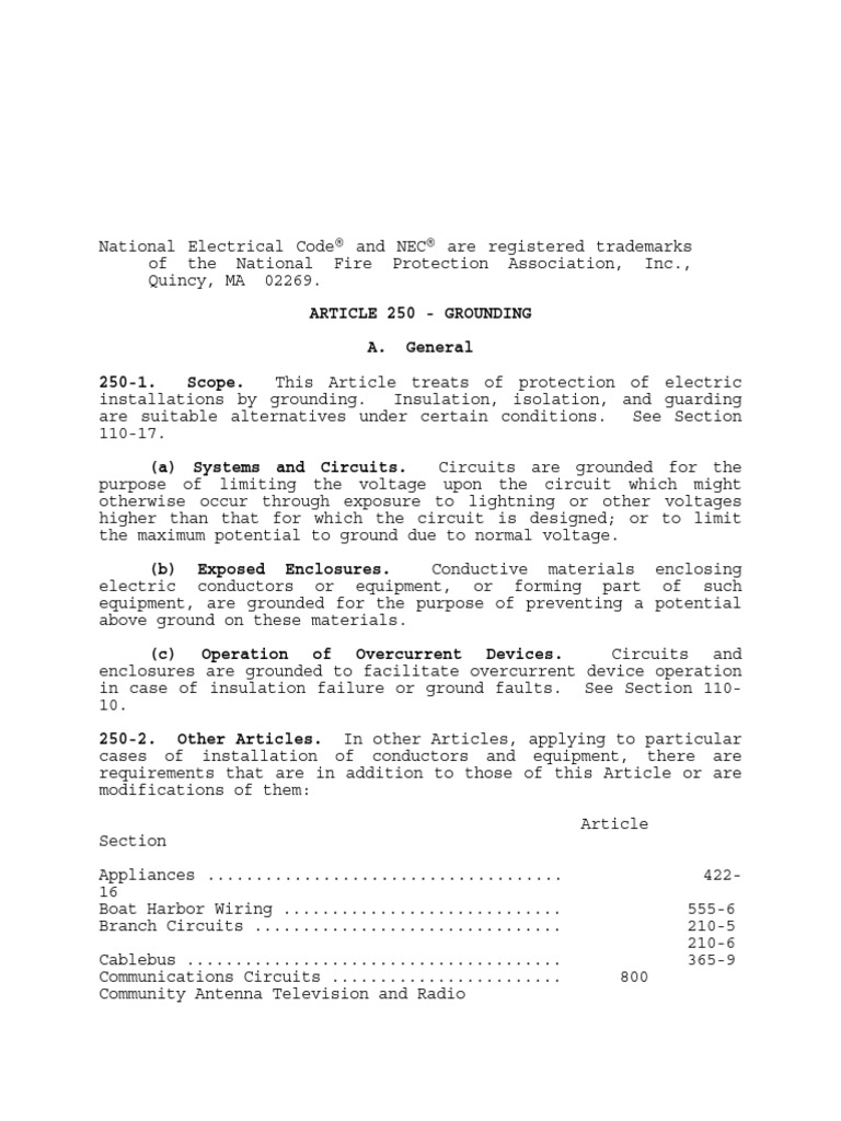 Nfpa 250 | PDF | Electrical Connector | Electrical Wiring