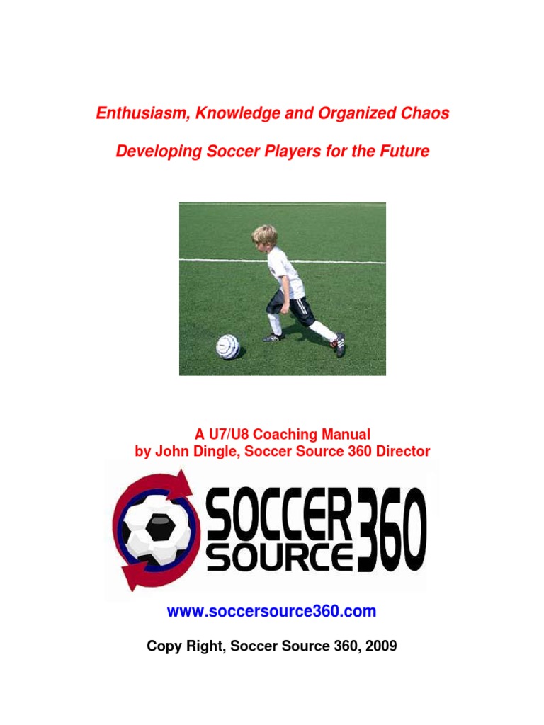 SoccerSource360 U8 Coaching Manual PDF | PDF | Association Football ...