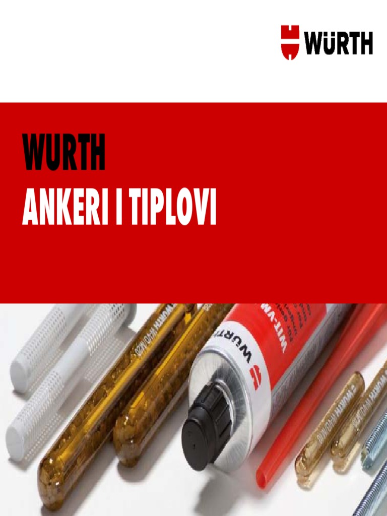 Ankeri-i-Tiplovi Wurth PDF | PDF