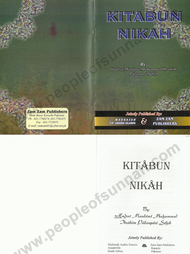 Kitabun Nikah (Pdfstuff - Blogspot.com) PDF | PDF