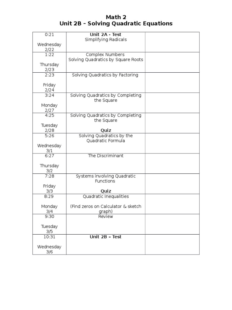 Unit 2b - Outline | PDF