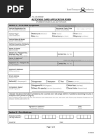Autopass Card Guide for Singapore Entry | PDF | Technology & Engineering