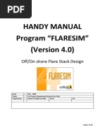 Manual Flare Sim Expro | PDF | Contour Line | Wound