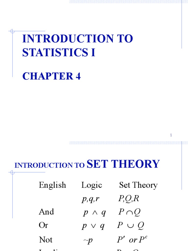Chapter 4 | PDF | Odds | Probability