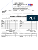 Elementary Form 137 Overview | PDF | Philippines | Schools