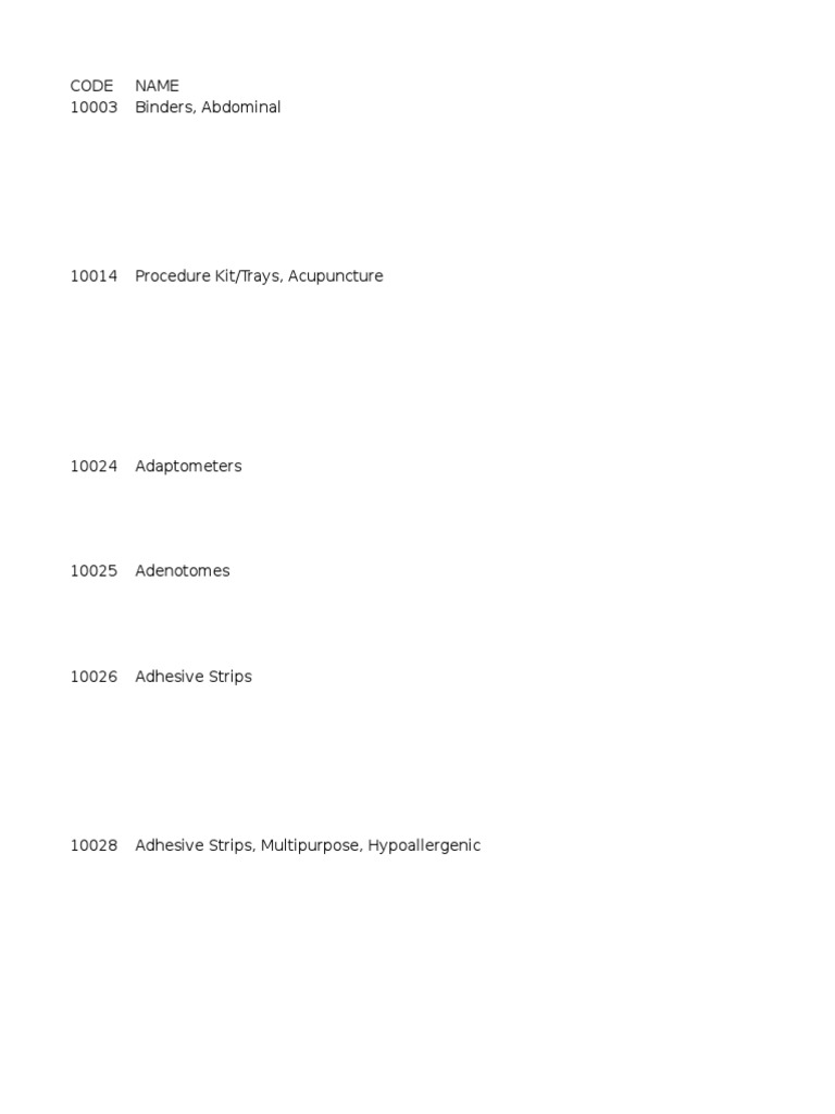 UMDNS CODES Concept Definitions | PDF | Surgical Suture | Sterilization ...