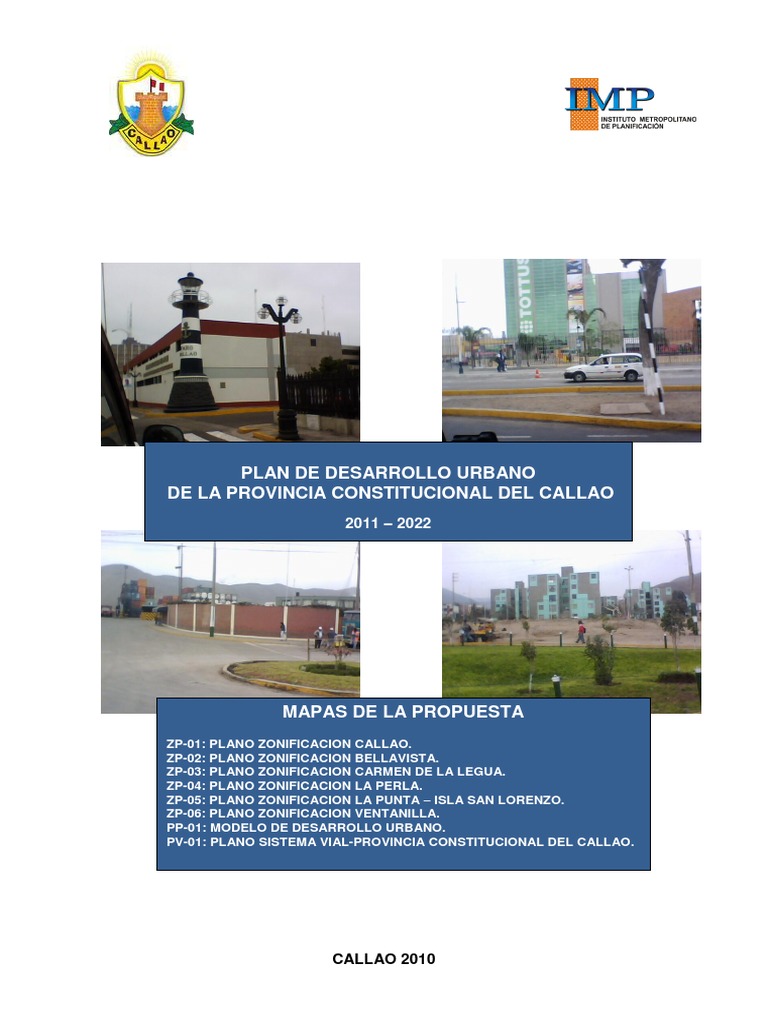 PDU - CALLAO - MAPAS - Base para Trabajar | PDF