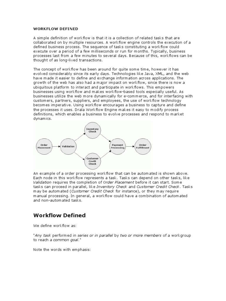 Workflow Management | PDF | Workflow | Business Process