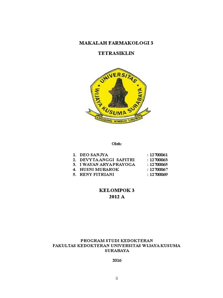 Cover Makalah Farmasi | PDF