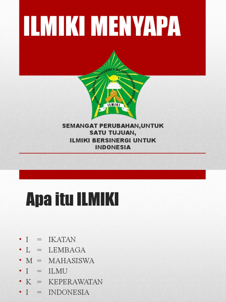 ILMIKI: Ikatan Mahasiswa Keperawatan | PDF | Pengembangan Diri | Sains ...