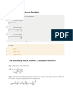 Microstrip Line Calculator Overview | PDF