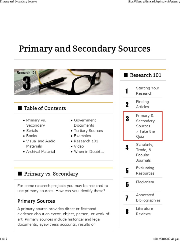 Understanding Primary and Secondary Sources | PDF | Primary Sources | Books
