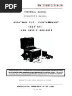 Teledyne Api t640 Sop - 051019 | PDF | Flow Measurement | Particulates