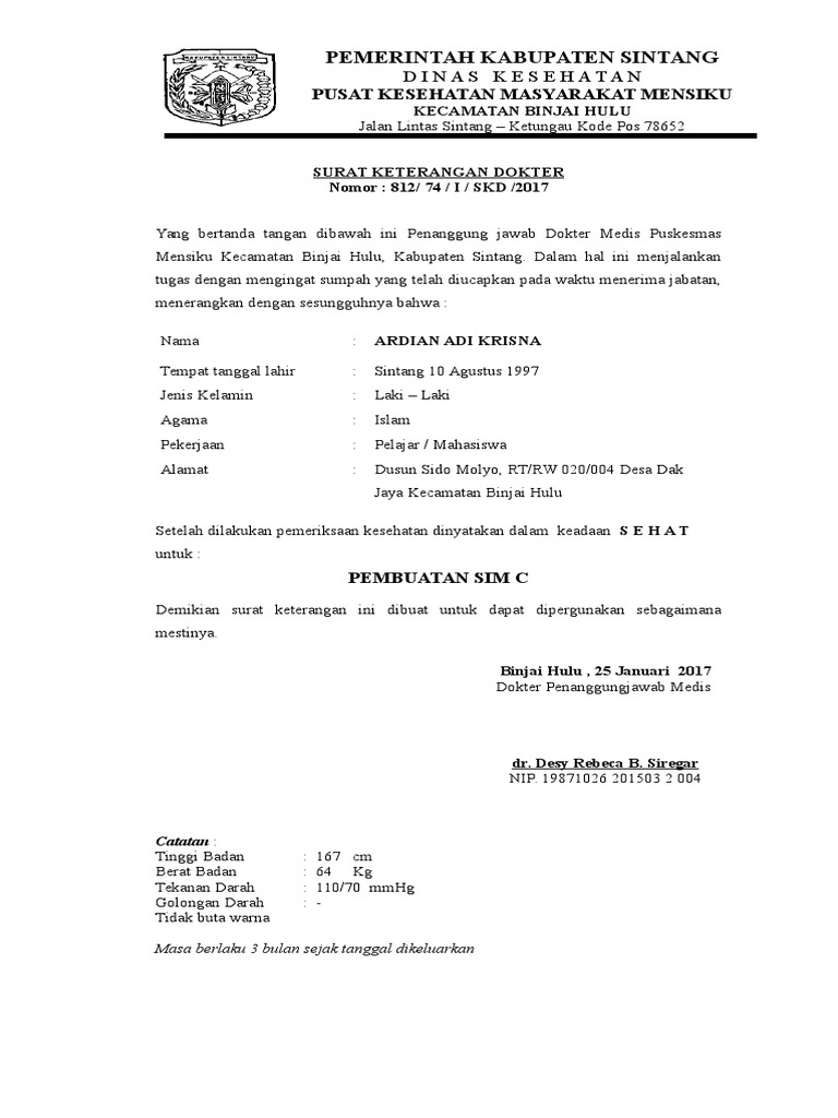 Form SKD Dr. Desi | PDF