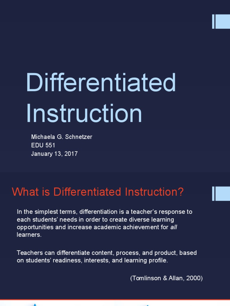 Differentiated Instruction 551-2 | PDF | Differentiated Instruction ...