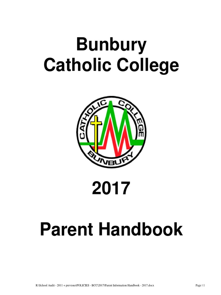 BCC Parent Handbook 2017 | PDF | Sweater | Educational Assessment