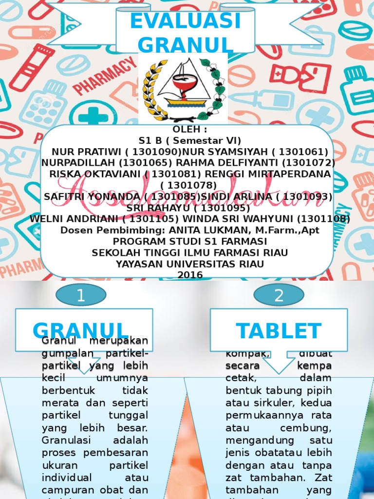 Evaluasi Granul | PDF