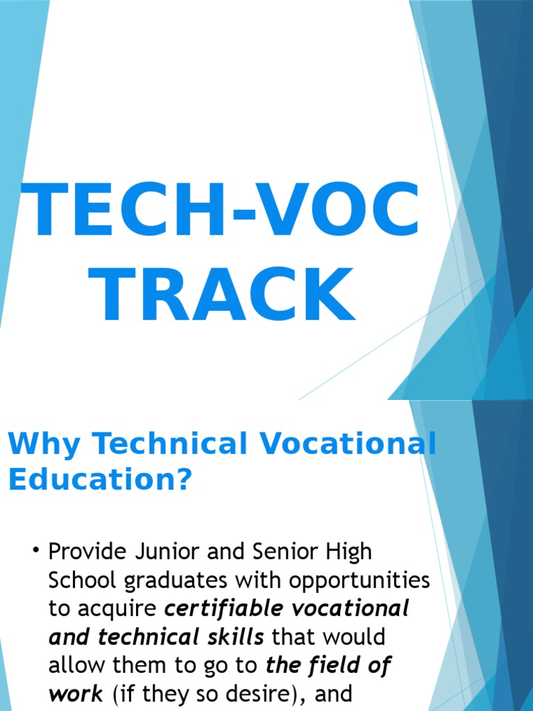 TechVoc Education © 2017 | Vocational Education | Students