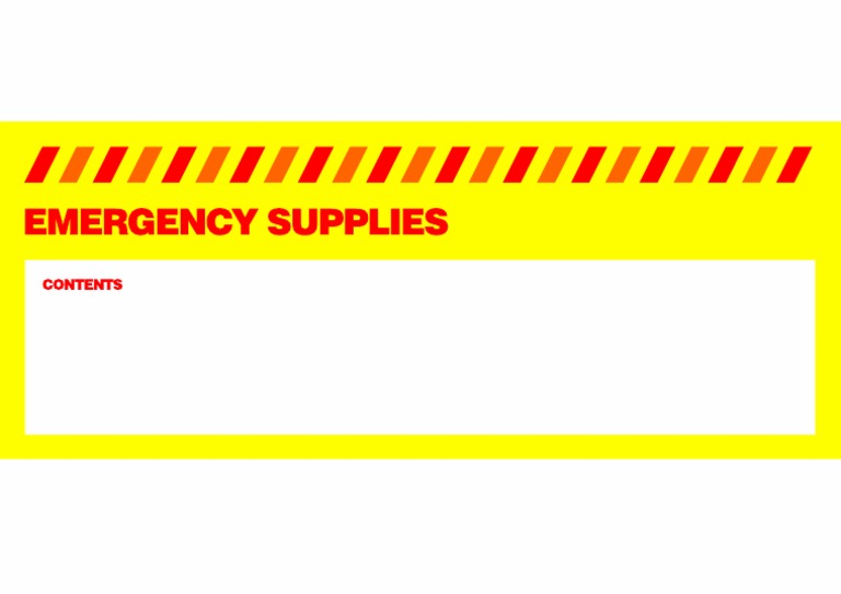 Emergency Label PDF | PDF