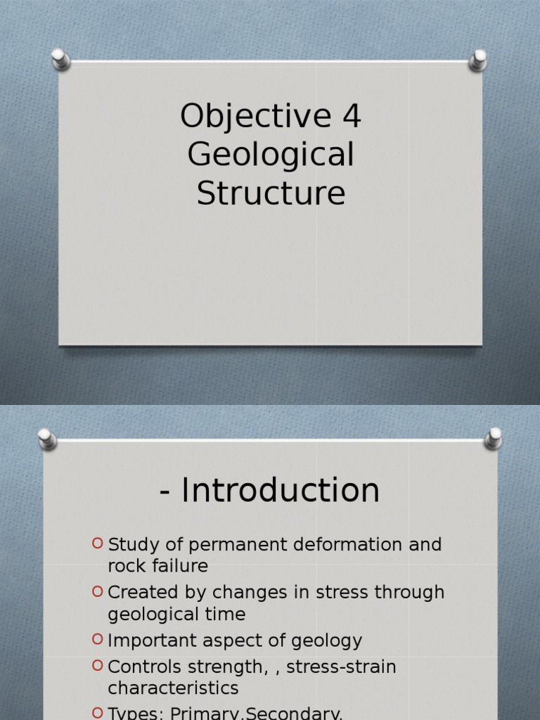 Geological Structure | PDF | Fault (Geology) | Structural Geology