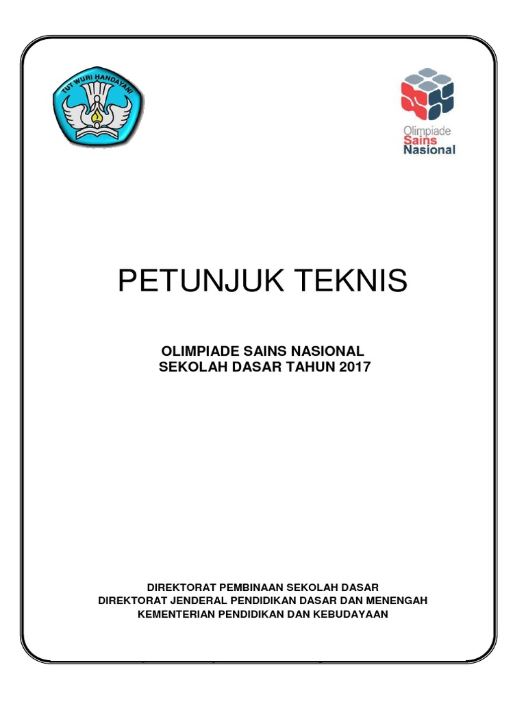 Juknis Osn SD | PDF