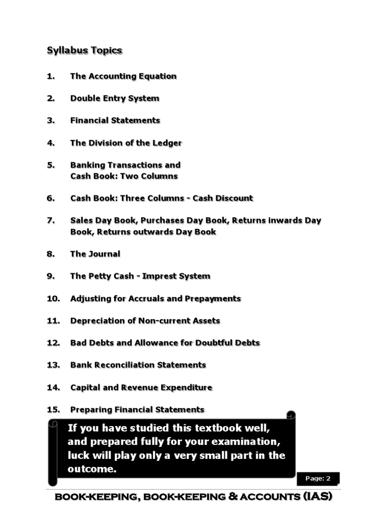 Book-Keeping, Book-Keeping & Account | PDF | Bookkeeping | Debits And ...