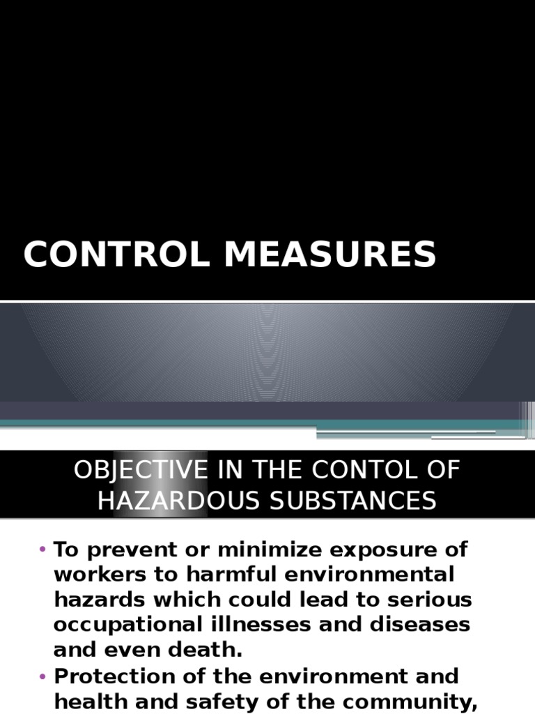 A Comprehensive Guide to Environmental Control Measures for Hazardous ...